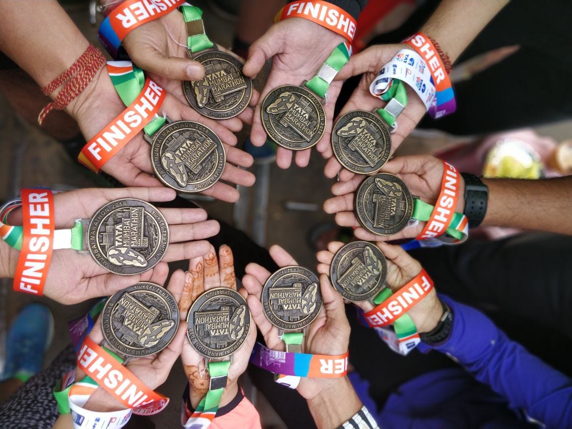 Race to the Finish Line. I recently finished my first Mumbai… | by Rang ...