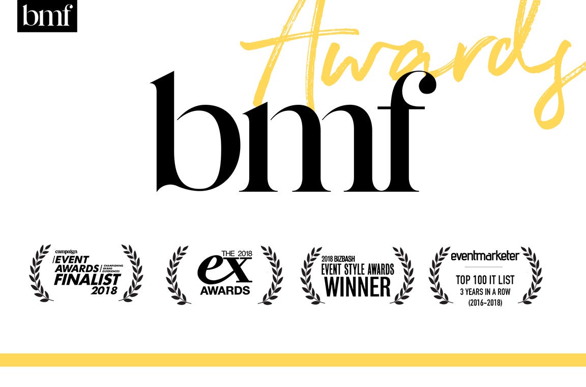Ground-Breaking Award Recognized Experiences | by BMF | BMF Inspired ...