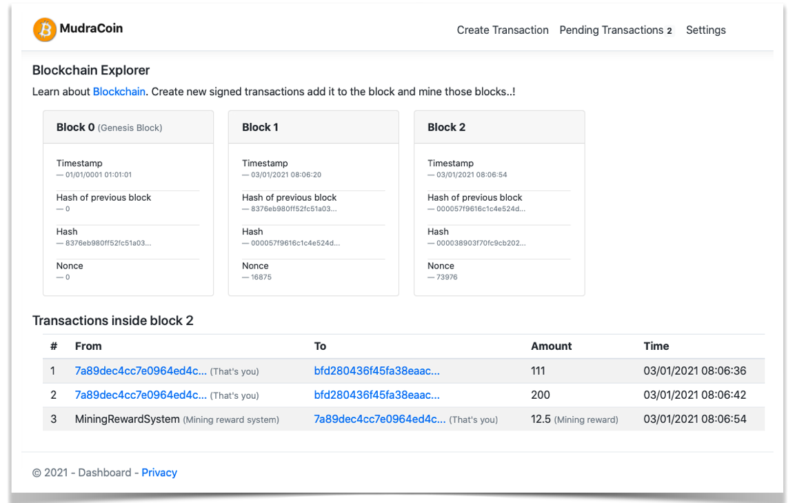 Blockchain explained using C# implementation | by Dhiraj Khodade | Medium