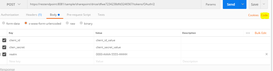 Sending “form-data” and “x-www-form-urlencoded” while calling rest endpoint using TIBCO BW 6.5 ...
