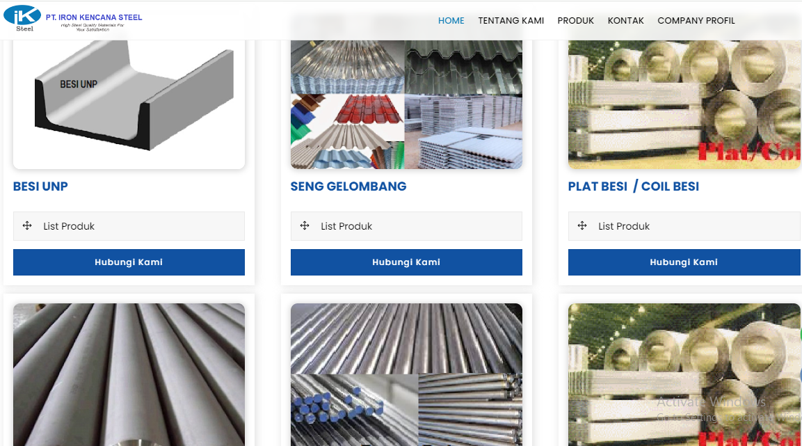 Jual | Ukuran Besi I-BEAM. PT. Iron Kencana Steel: Solusi Terbaik… | by ...