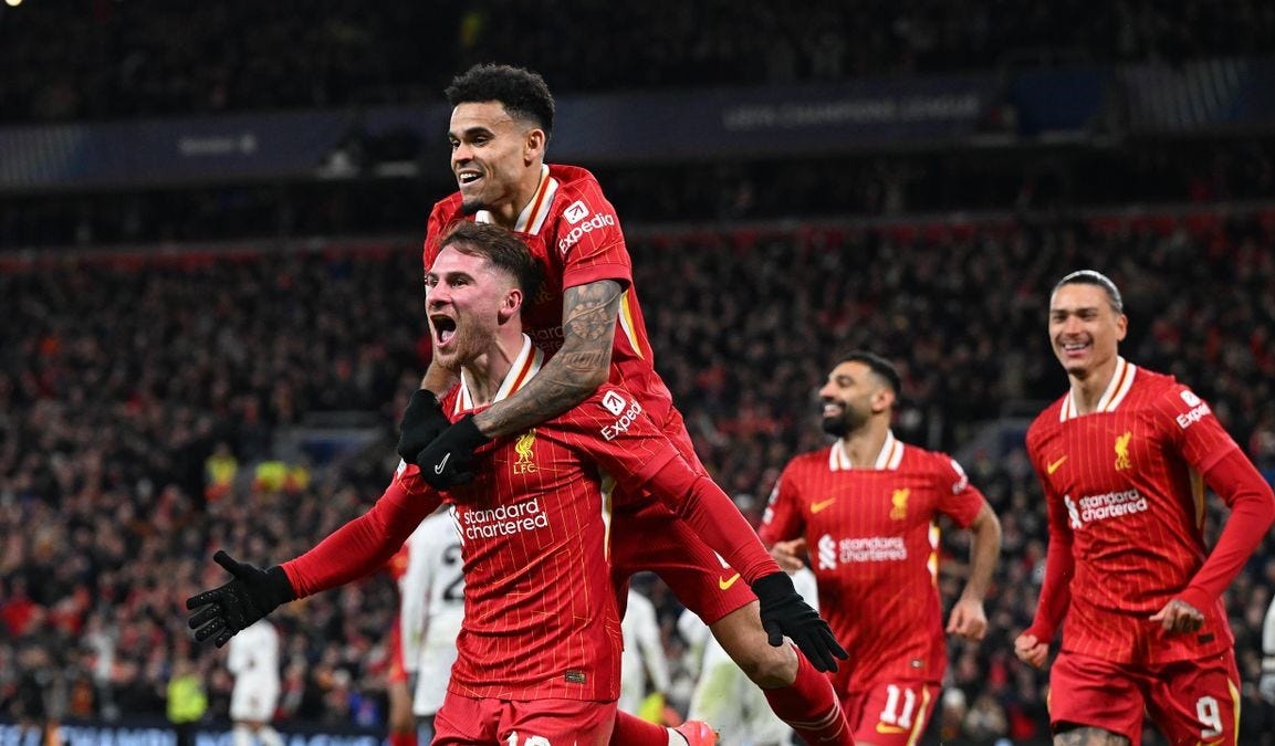 Reds maul Los Blancos under the European lights of Anfield | by Stephen ...