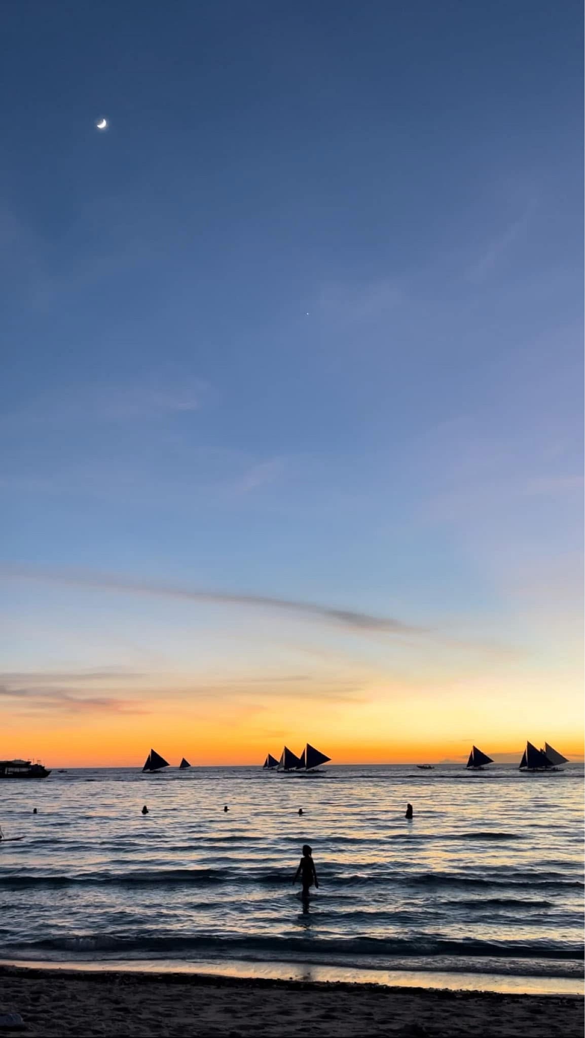 ‘We’ll just see another sunset tomorrow,’ Angel said when I felt a bit ...