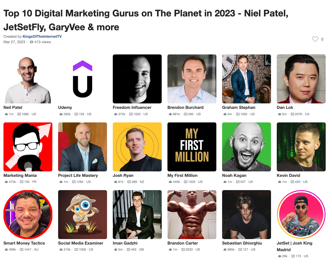Top SEO Experts In The World 2024: Ranking the Most Influential ...