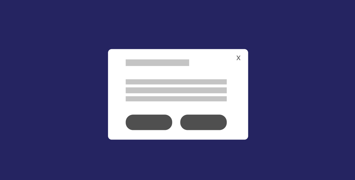 Best Practices For Modal Window Design | by Nick Babich | UX Planet