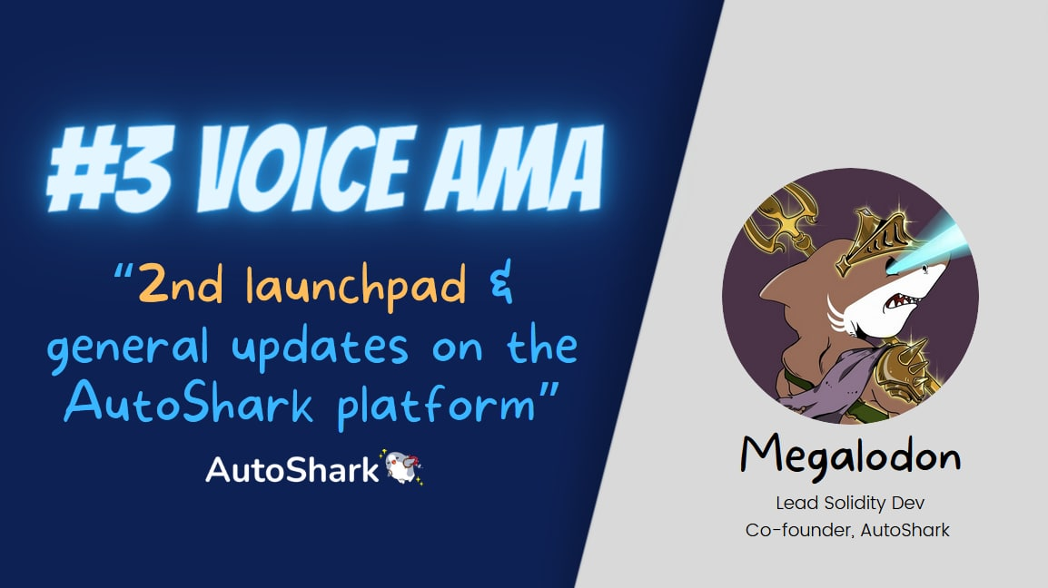 26 Oct AMA Transcript w Megalodon | by AutoShark | AutoShark.Finance | Medium