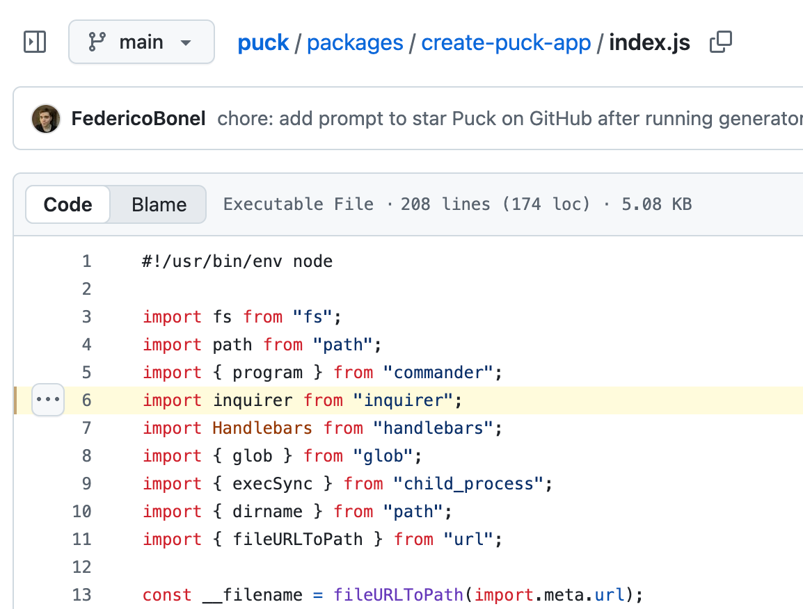 `inquirer` package in Puck codebase. | by Ramu Narasinga | Aug, 2025 | Medium