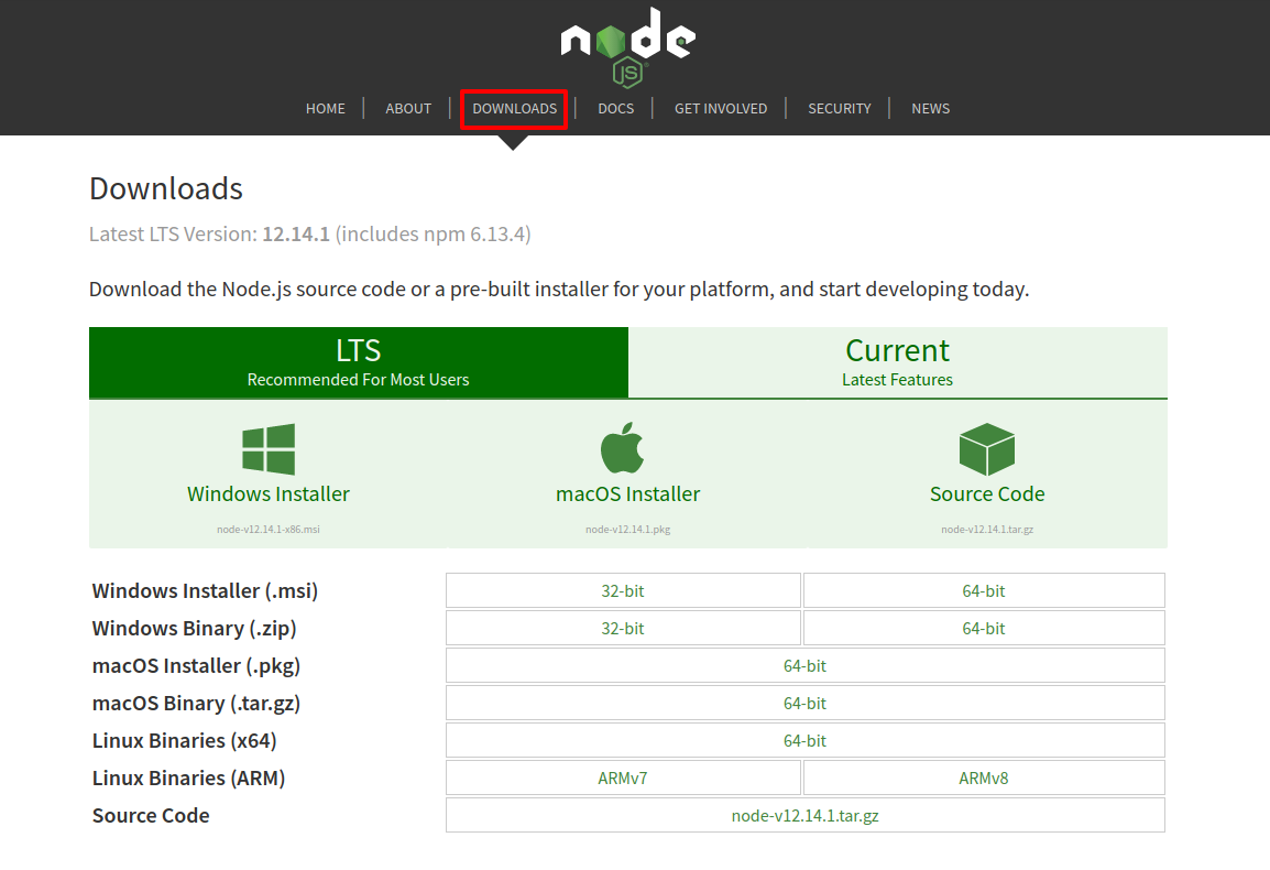 Hello World em Node.js. Instalando o Node.js | by Jennifer Omena | Medium