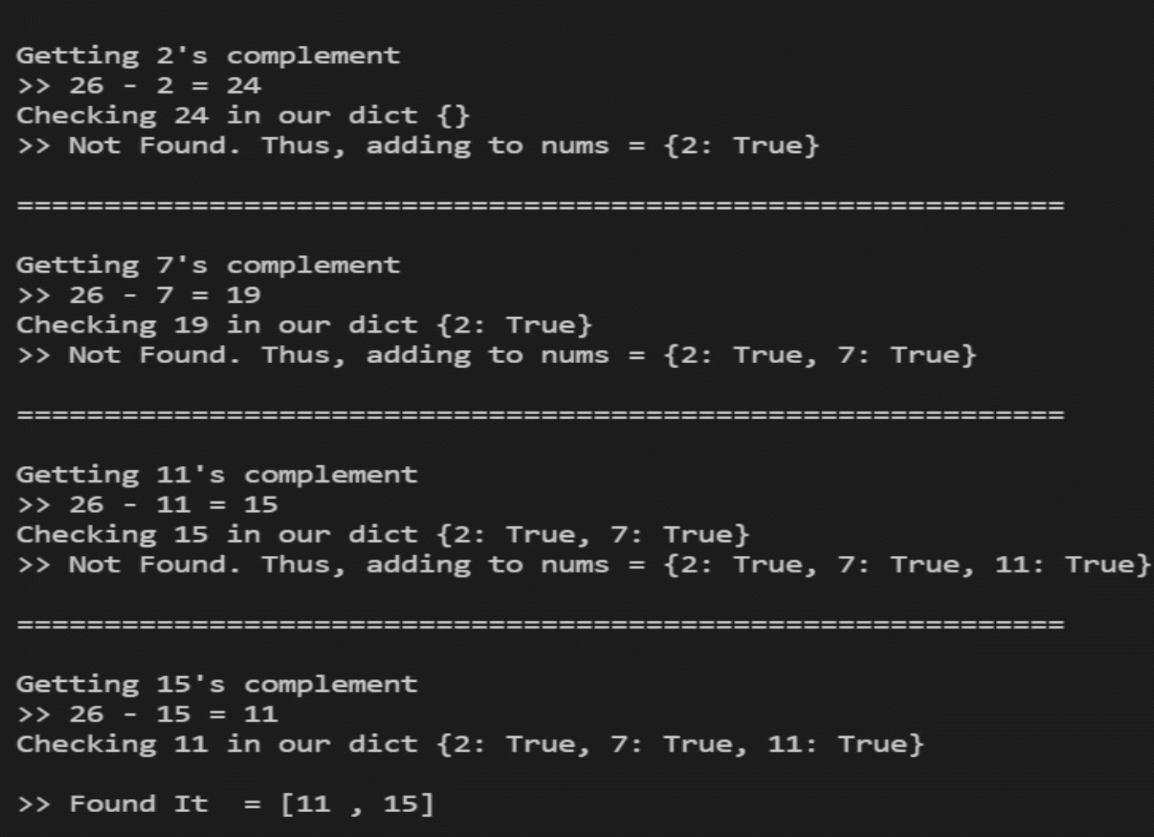 Three Ways to Solve the Two Number Sum Problem | by Ayush Yadav | Medium