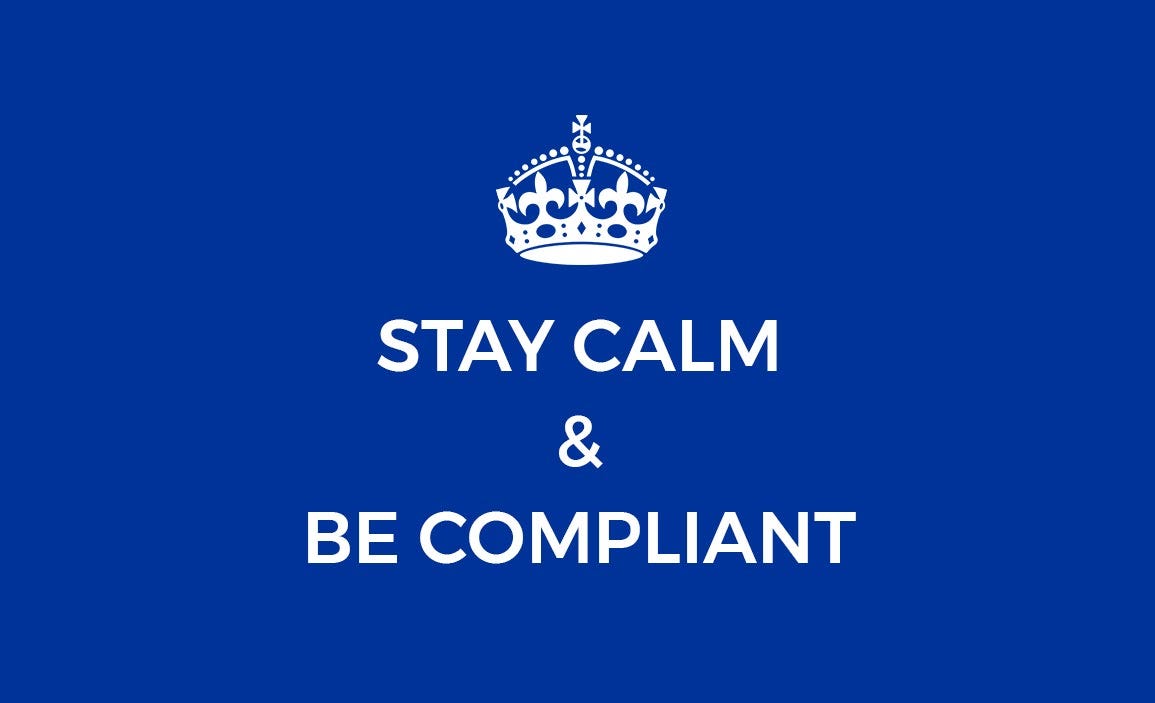 Stay calm and be compliant — The GDPR, Data and Digital Marketing | by ...