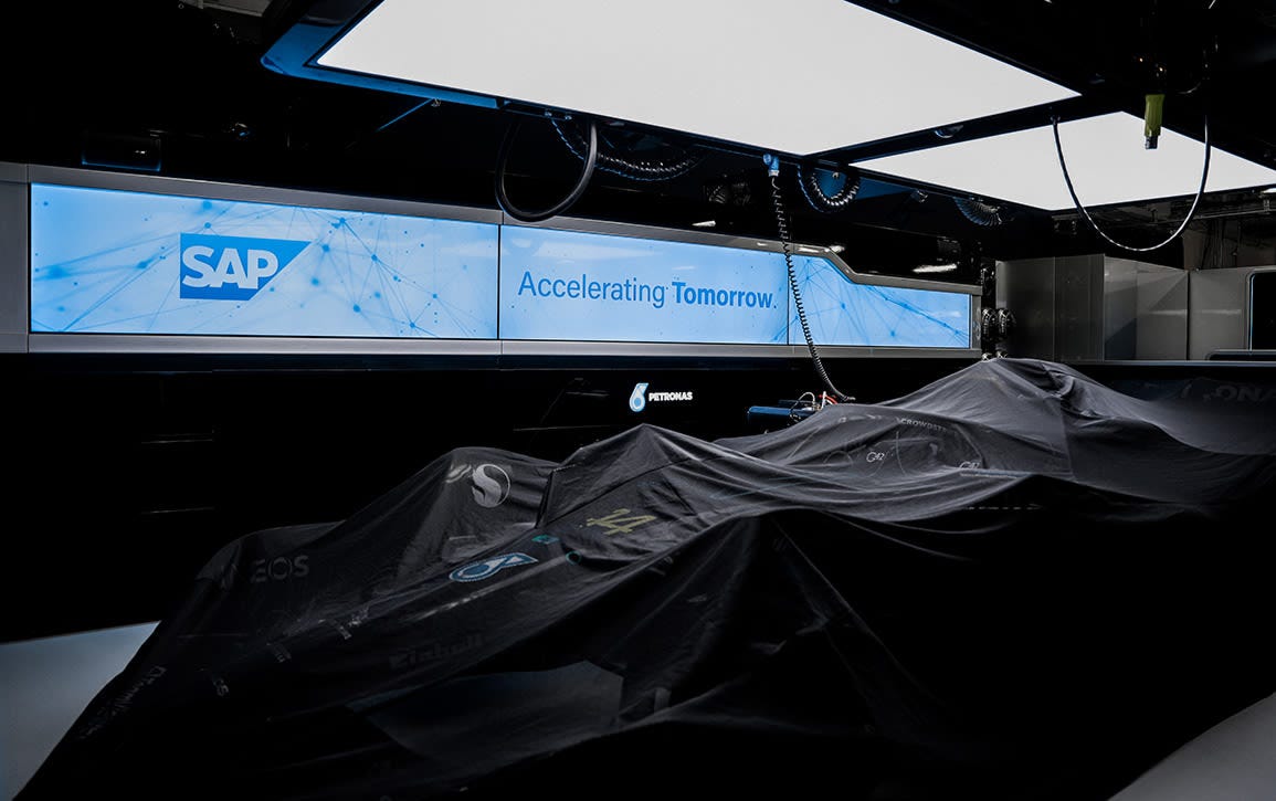 Sap Accelerates Mercedes F1 Teams Efficiency In Multi Year Partnership