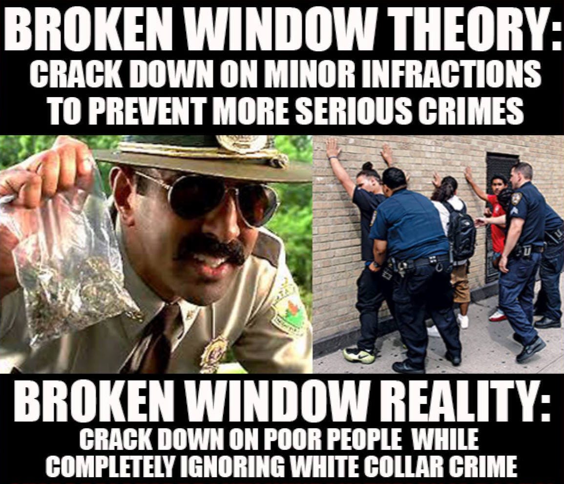 The Scam of The Broken Windows Theory by © Guido Colacci 2016 | by ...