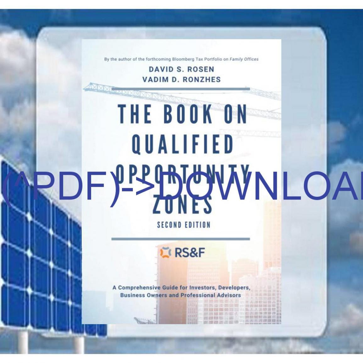 [EBOOK READ] PDF Book on Qualified Opportunity Zones: A Comprehensive ...