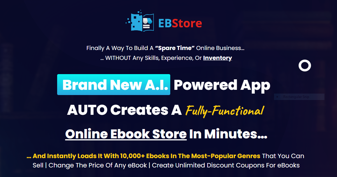 Brand New A.I. Powered Software Fully-Functional online eBook 100% ...