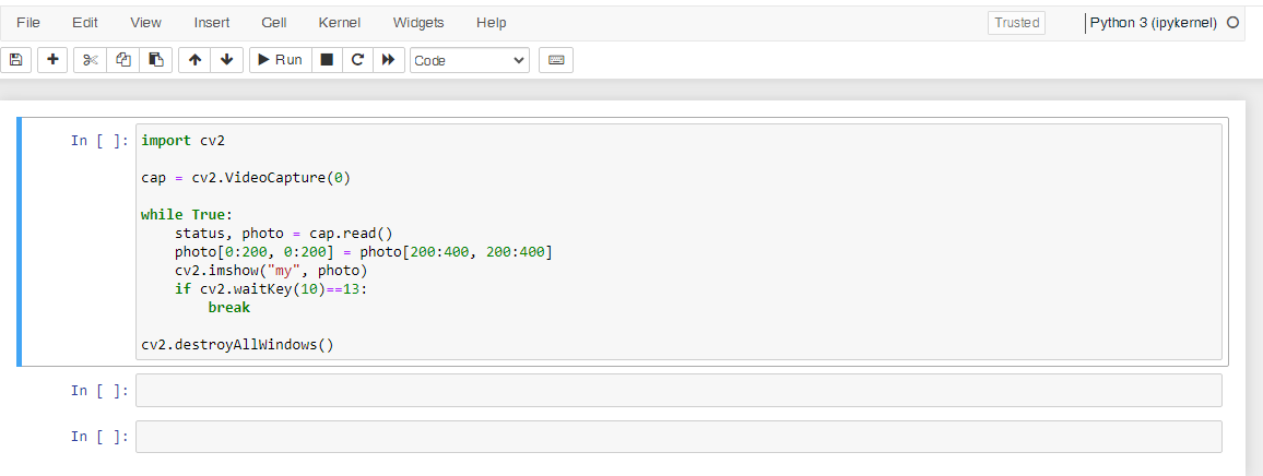 Capture the face from a live stream video and display it on the top corner of the screen! | by ...