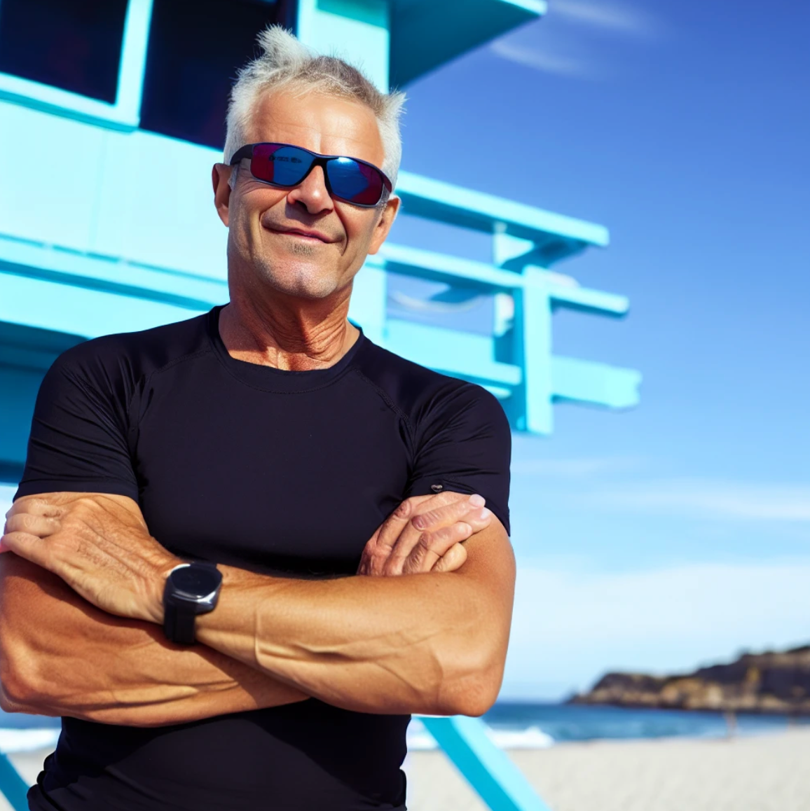 Redondo Beach Lifeguard Legend Buddy Revel Retires to Become Next Comic ...