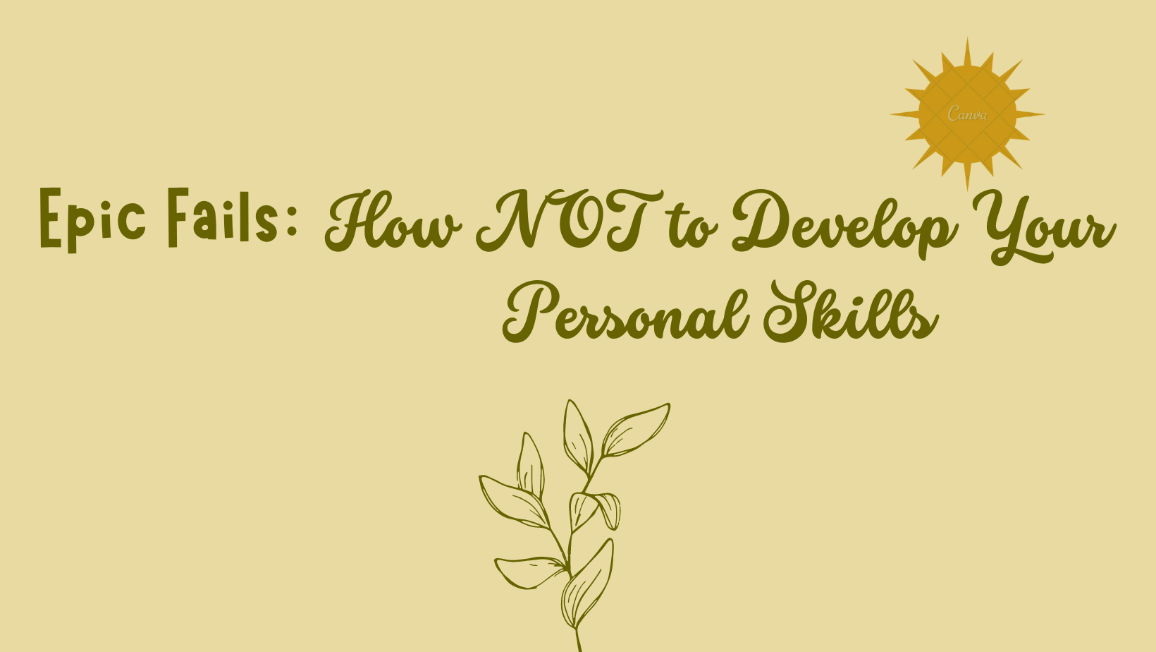 Avoiding Epic Fails in Personal Skill Development | by PitchFactor.co | Medium
