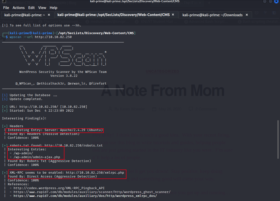 HACKING BLOG[TryHackMe] : CTF CHALLENGE | by Newman Mortey | Medium