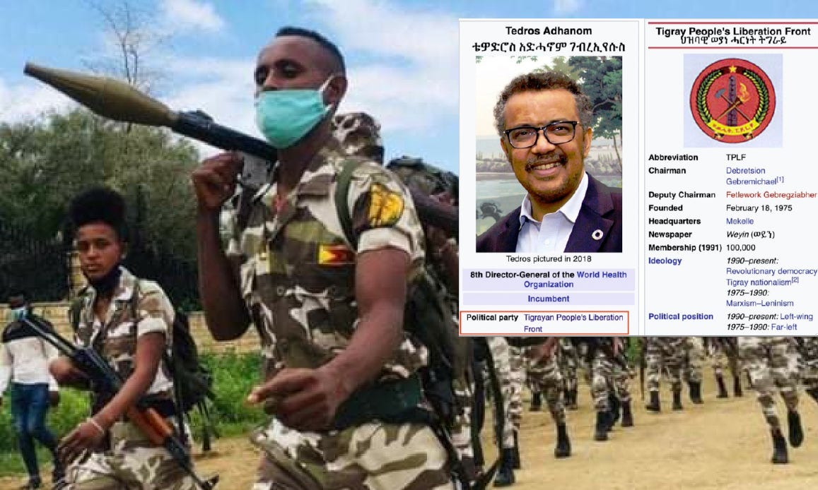 WHO Director-General Advocate of Terrorist Group TPLF | by Minilik ...