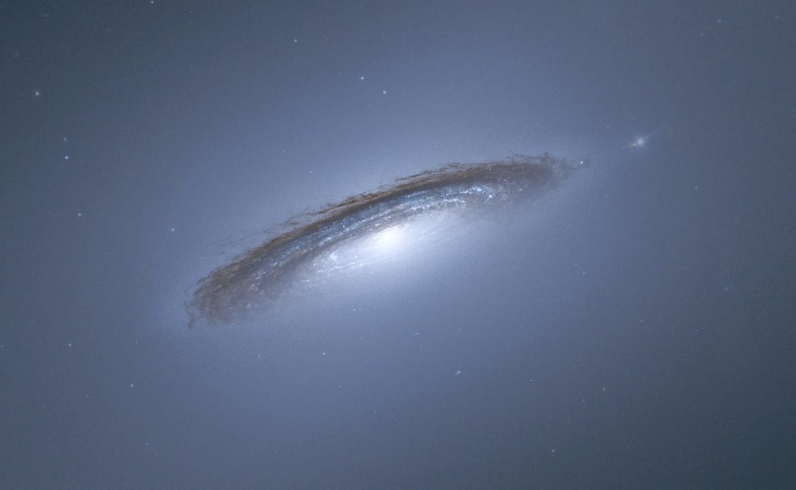 How to tell which edge of a galaxy is tipped towards you | by Ethan ...