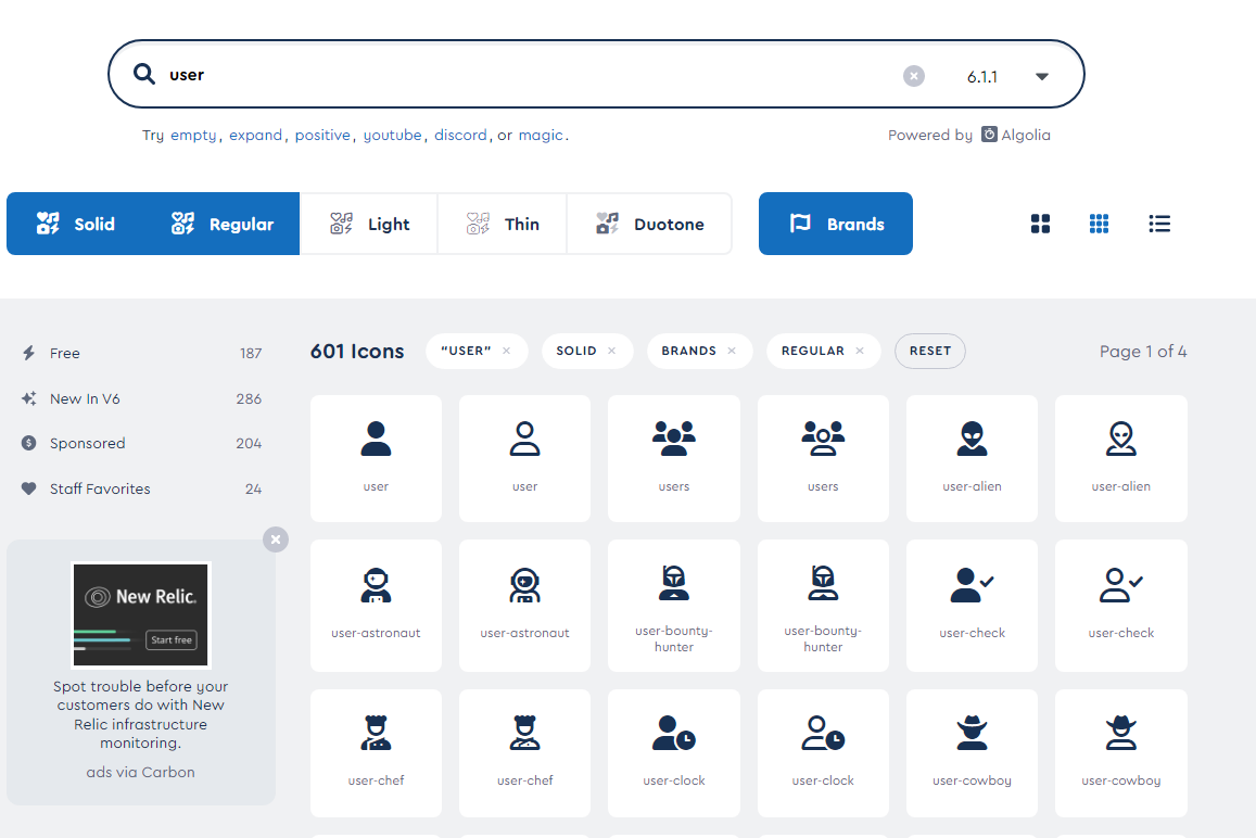 Using Font Awesome Icons with your React Webpage | by Langchao Wu | Medium