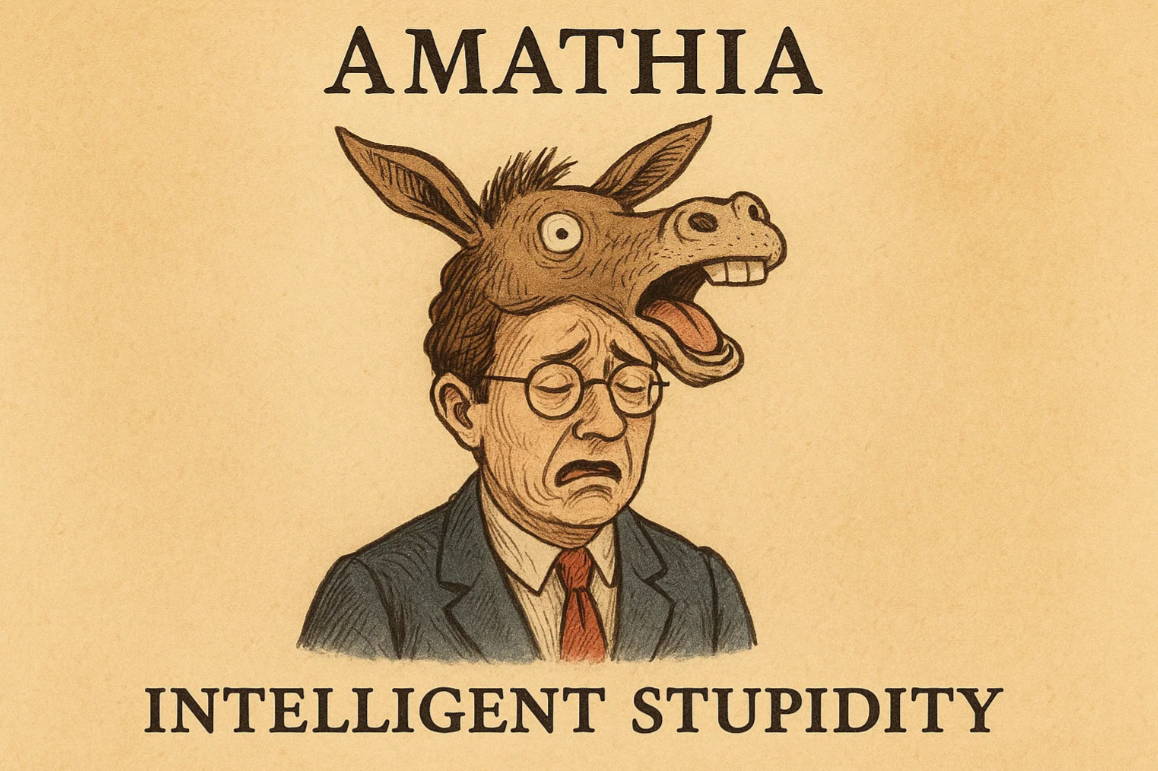 Amathia. Amathia is not ignorance. Ignorance is… | by Simon Frost | Dec ...
