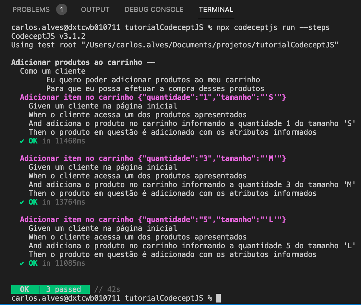 Automação de testes com CodeceptJS, Playwright e BDD — Parte 1 | by ...