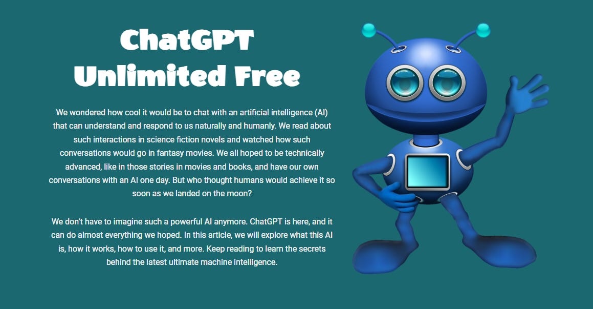 Unlimited Free Use Chat GPT - Unlimited Free Use Chat GPT - Medium