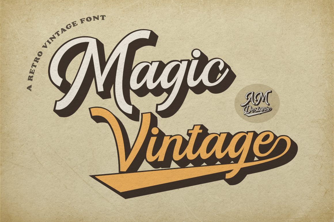Magic Vintage Font | by Virtuvortex | Jul, 2024 | Medium