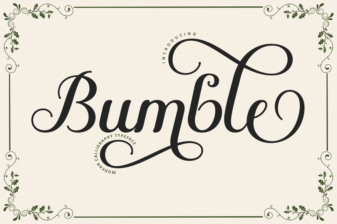 Bumble Font - Datadreamer - Medium