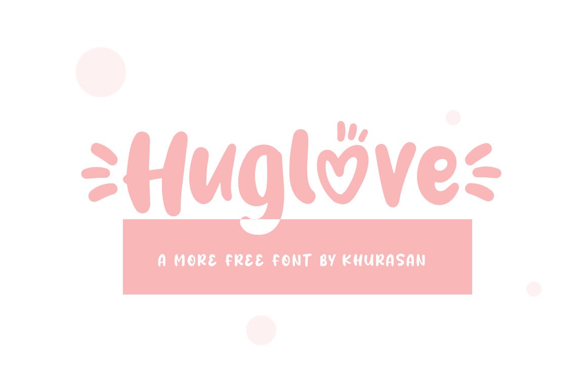 Huglove Font - Miamingle - Medium