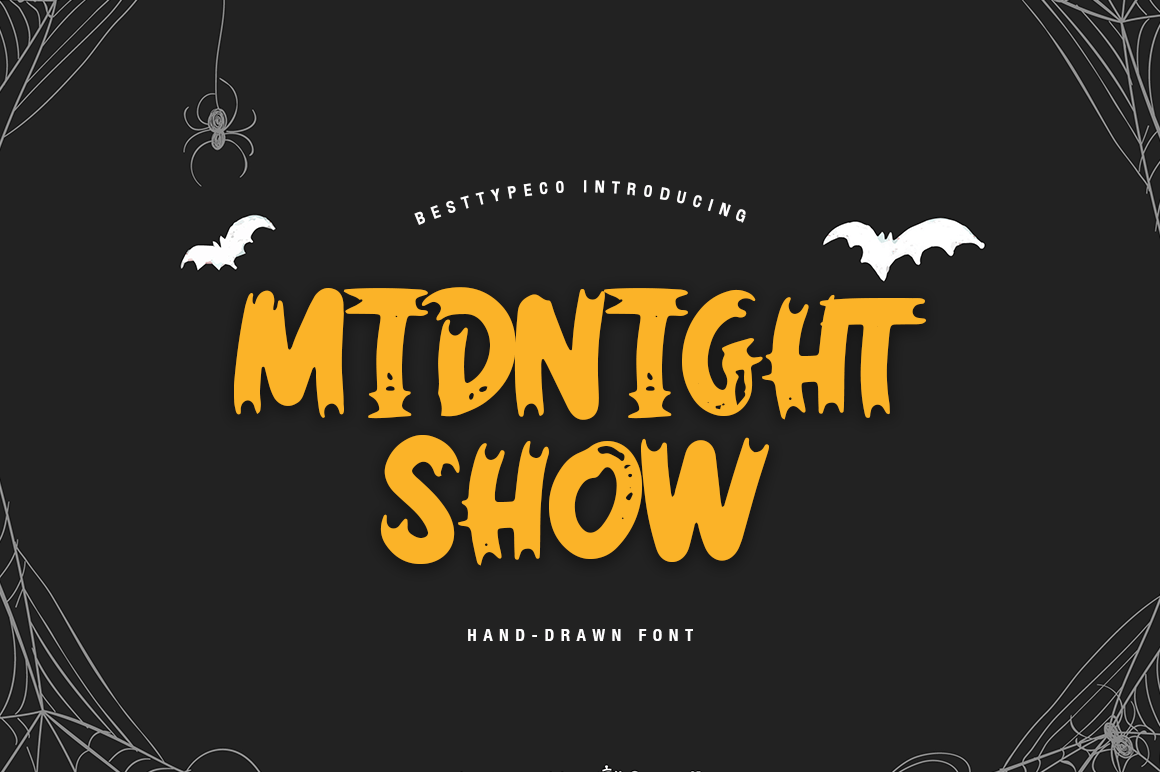 Midnight Show Font - Byteblossom - Medium