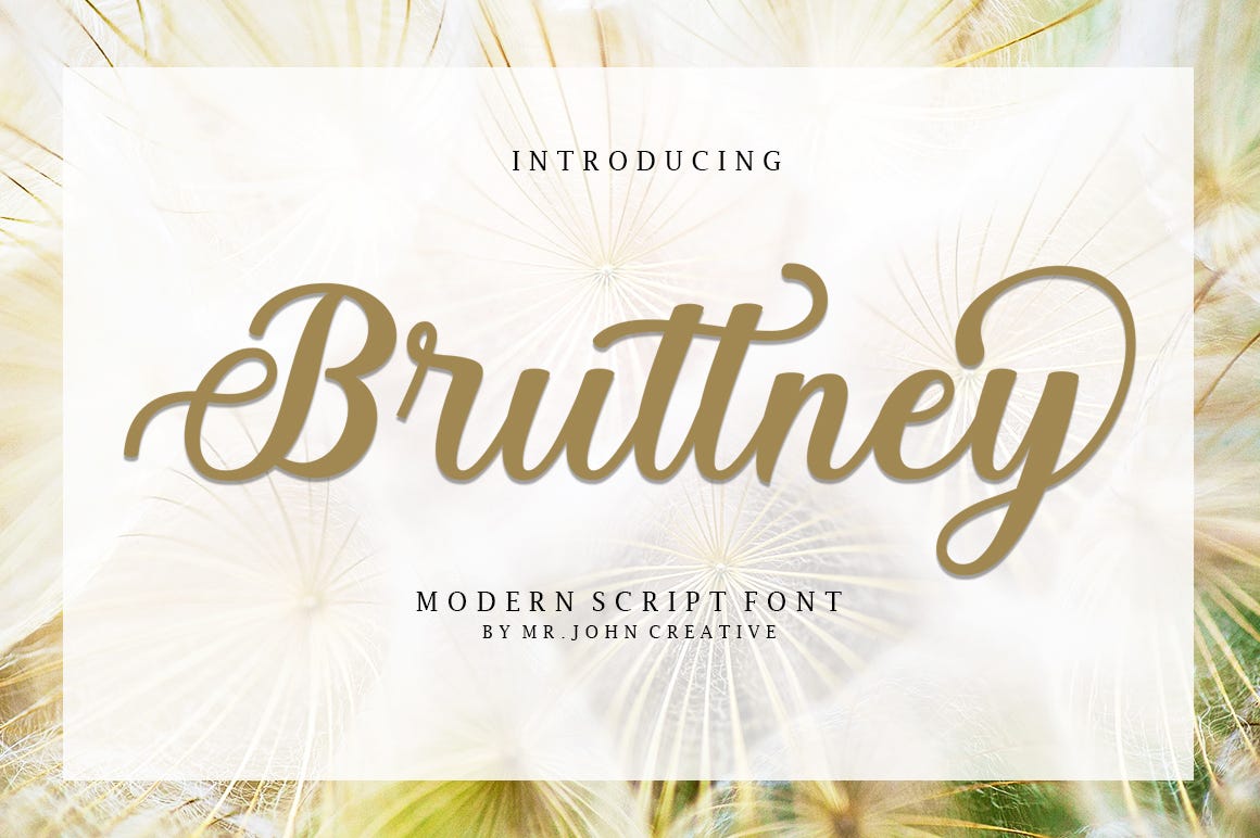 Bruttney Font - Cybercanvas - Medium
