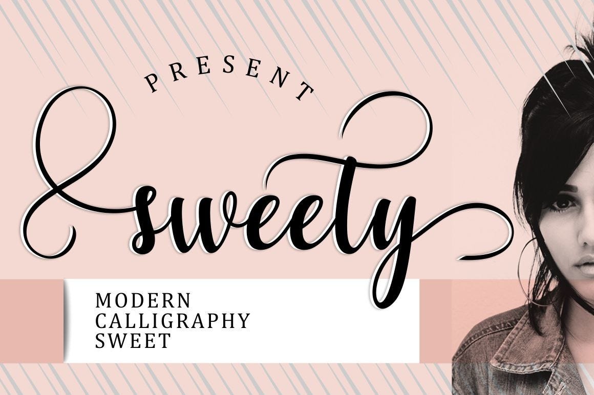 Sweety Font - Glowglyph - Medium