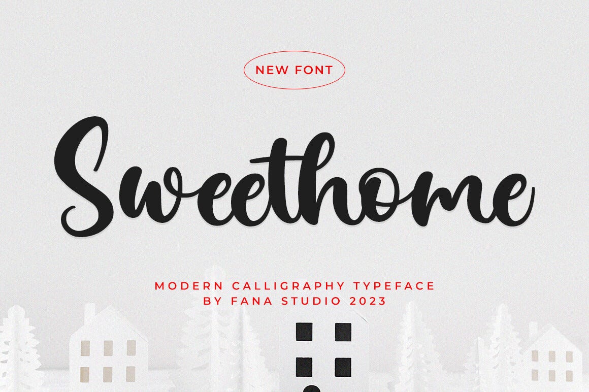 Sweethome Font - Datadreamer - Medium