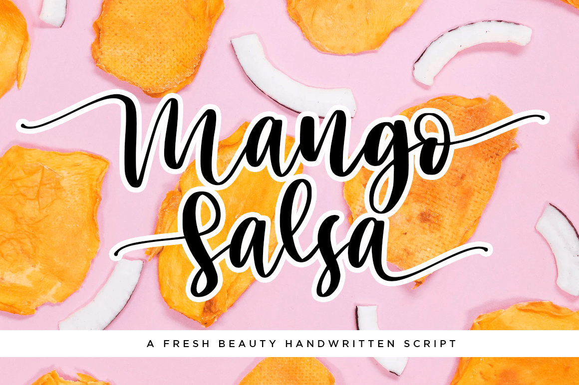 Mango Salsa Font - Lyraluminescent - Medium