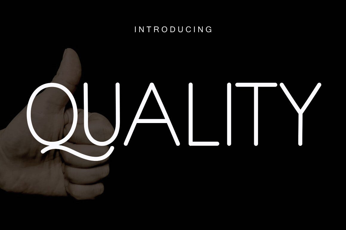 Quality Font - Avaastral - Medium