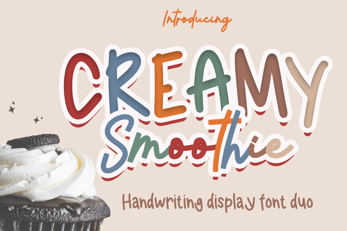 Creamy Smoothie Font | by Avaastral | Medium
