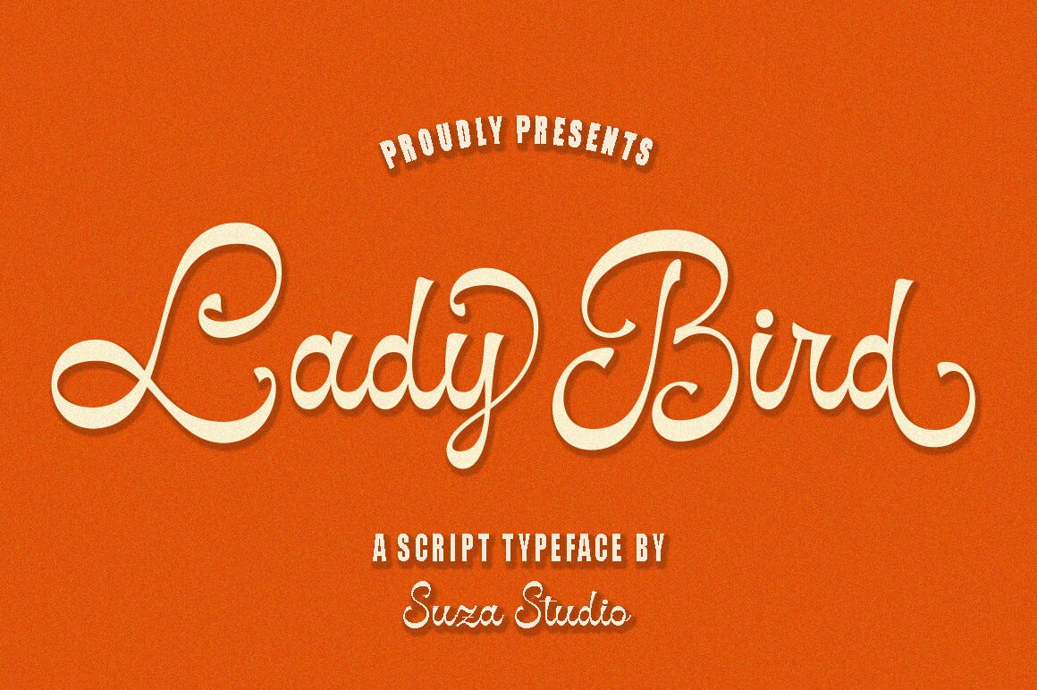 Lady Bird Font | by Logocrafter | Oct, 2024 | Medium