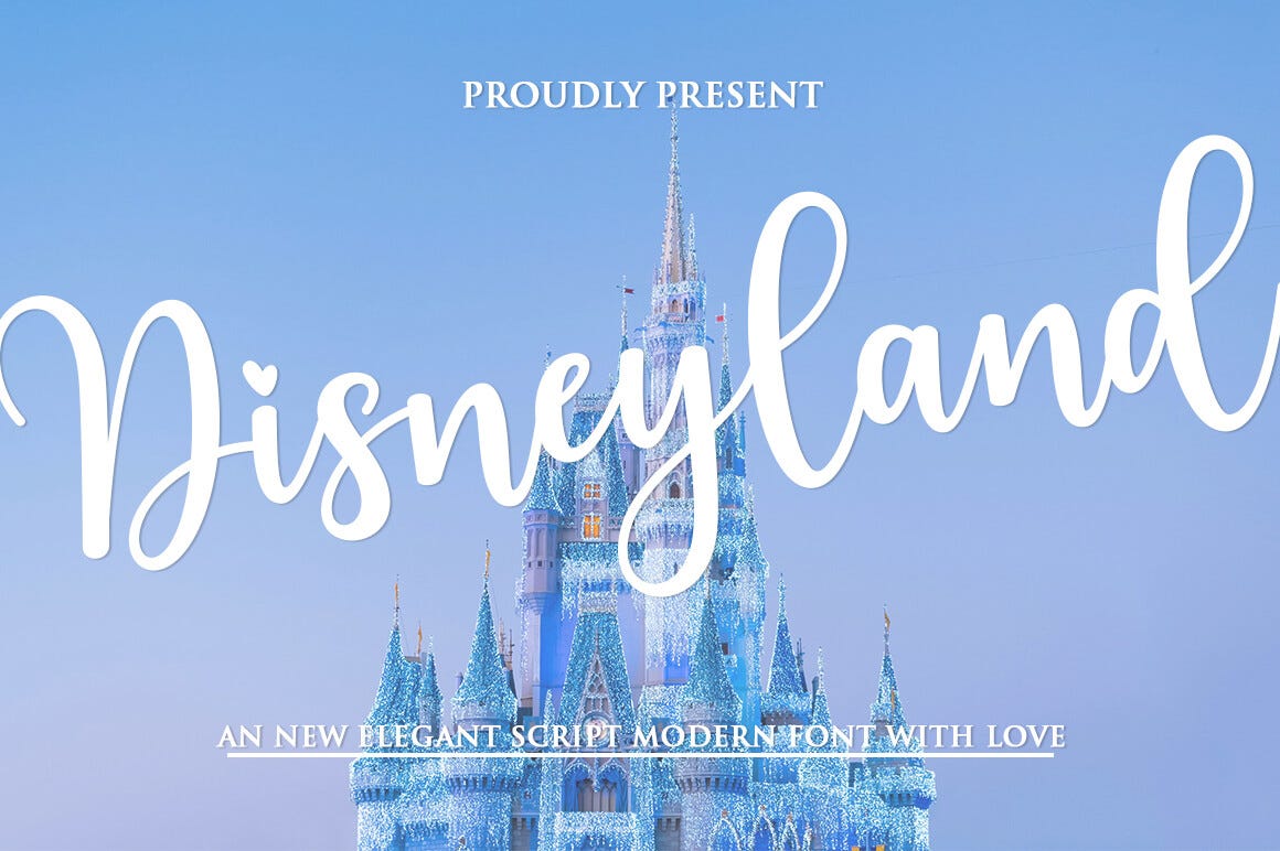 Disneyland Font - Auroraartisan - Medium