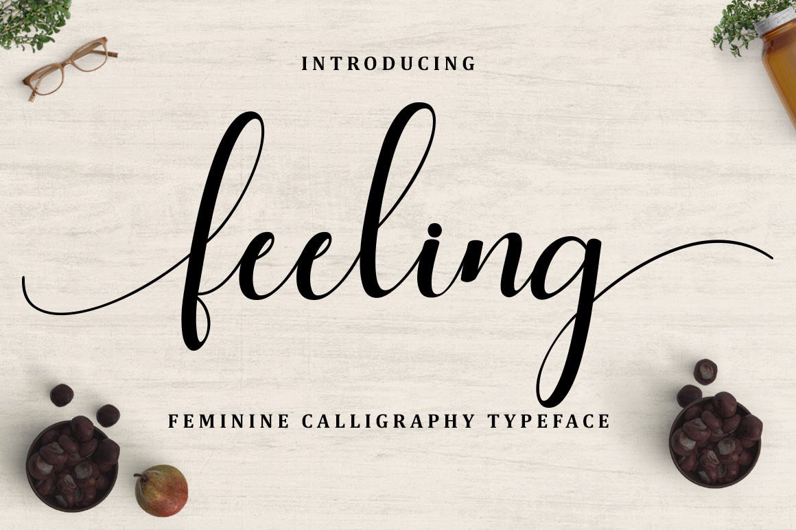 Feeling Font Free Download | by Glowglyph | Apr, 2024 | Medium