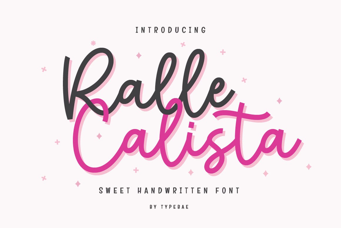 Ralle Calista Font | by Lilylumos | Jul, 2024 | Medium