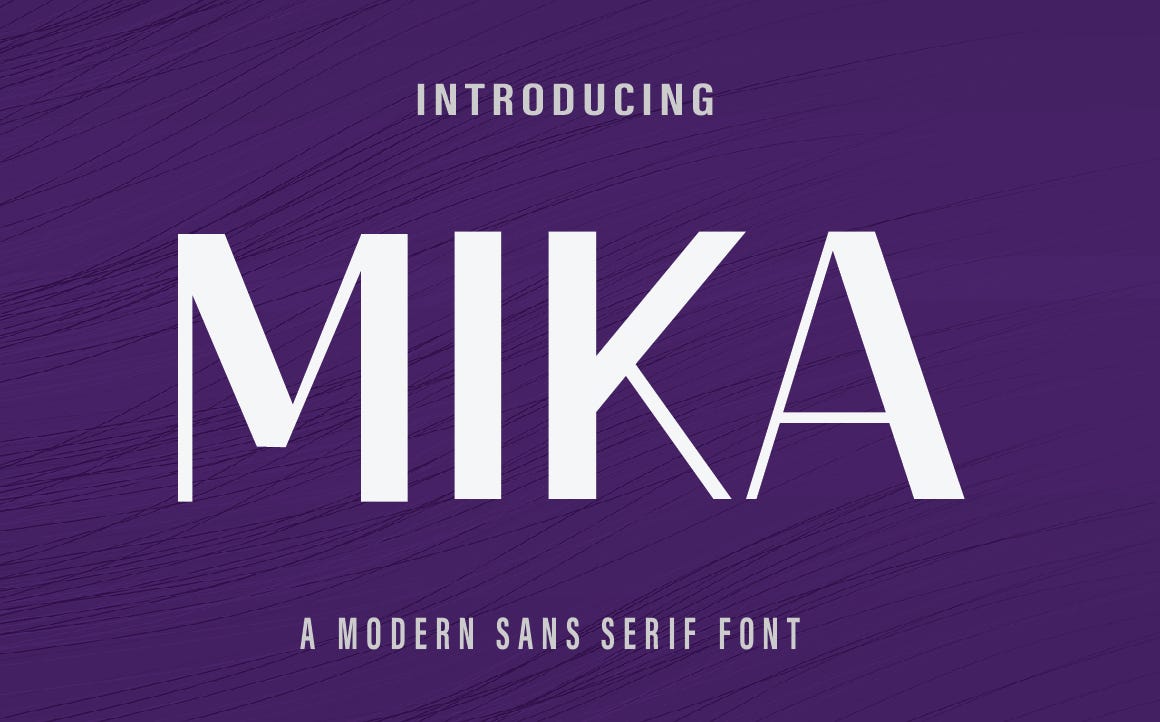 Mika Font - Vectorverve - Medium