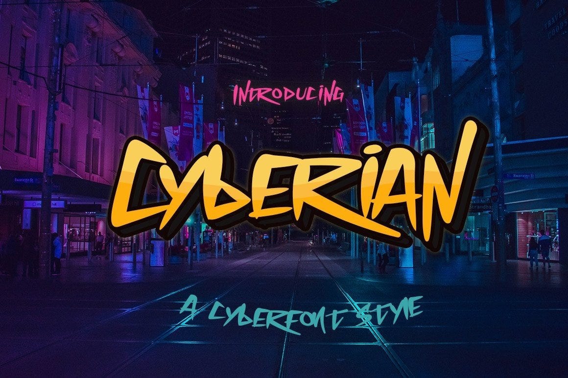 Cyberian Font | by Teachinnovator | Medium