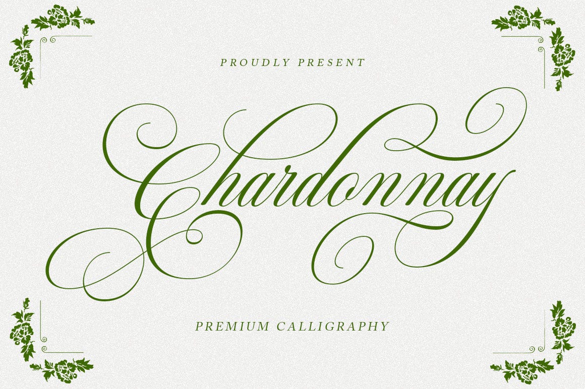 Cursive Calligraphy Fonts