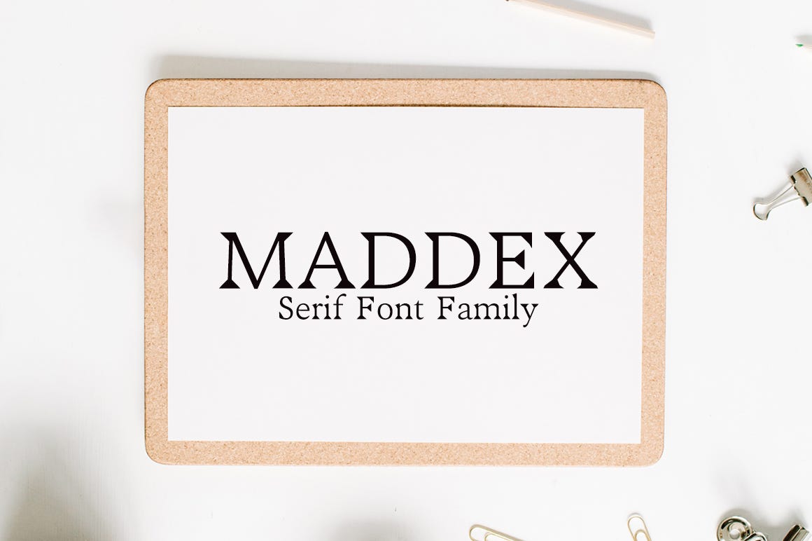 Maddex Font | by Graceglimmer | May, 2024 | Medium