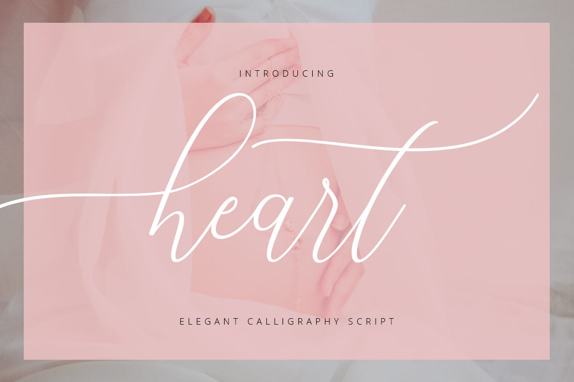 Heart Font - Pixelpetal - Medium