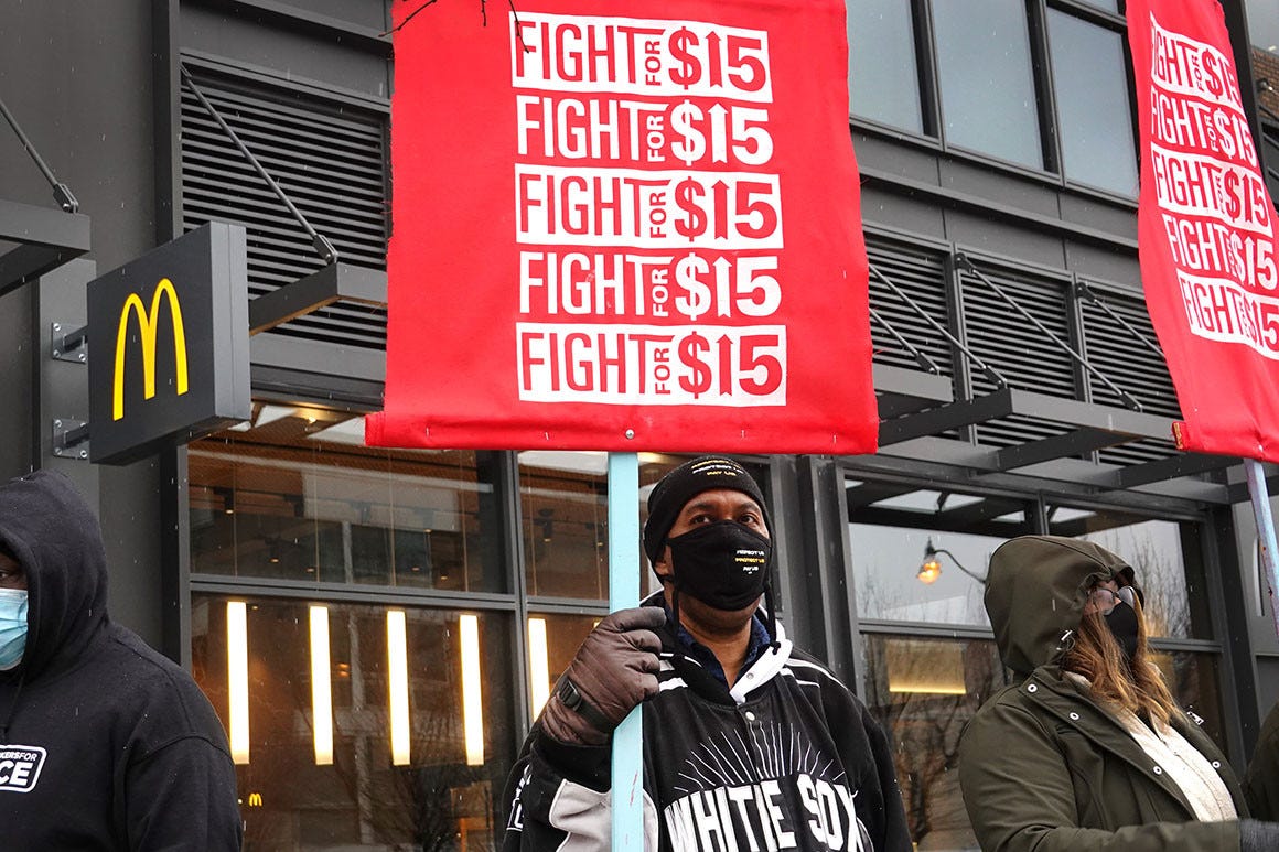 The Fight for Fifteen Takes on Washington | by Mitchell Nemeth ...