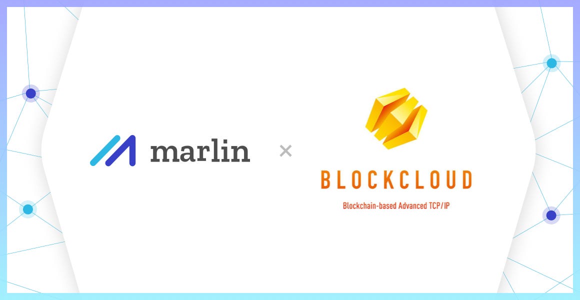 Marlin announces strategic partnership with Blockcloud | by Marlin Protocol | Medium