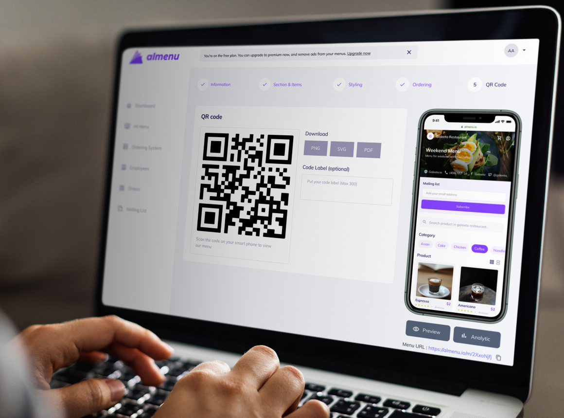 Innovatively Use a QR Code Menu for Restaurant for Free — Get Some Ideas | by Almenu | Medium